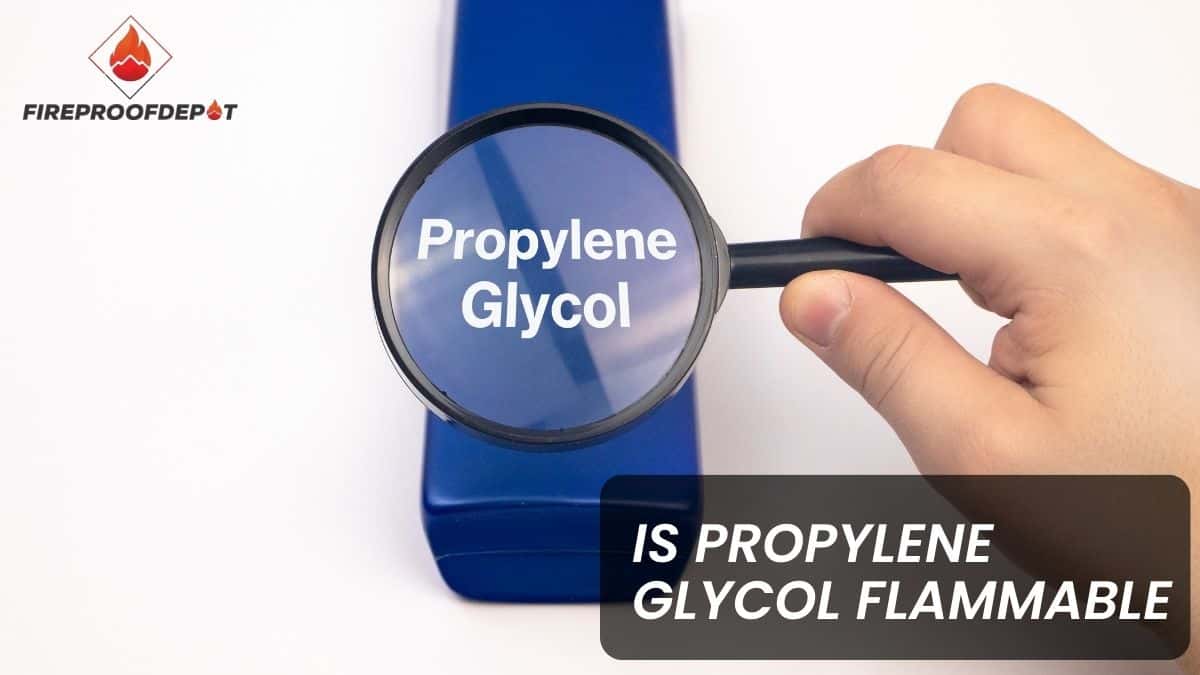 Is Propylene Glycol Flammable? Flash Point, Safety Measures And More ...