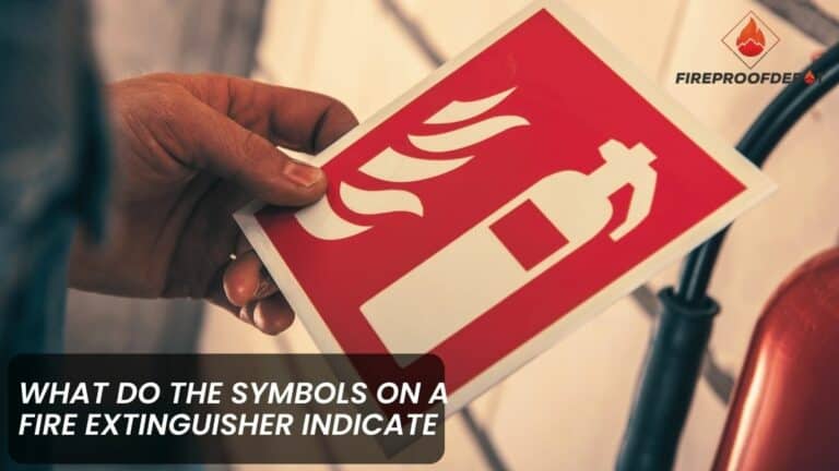 What Do The Symbols On A Fire Extinguisher Indicate: Learn For Safety ...