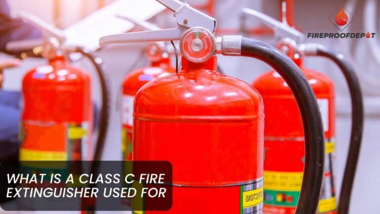What Is A Class C Fire Extinguisher Used For: Understanding The ...