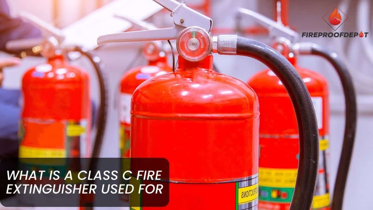 What Is A Class C Fire Extinguisher Used For: Understanding The ...