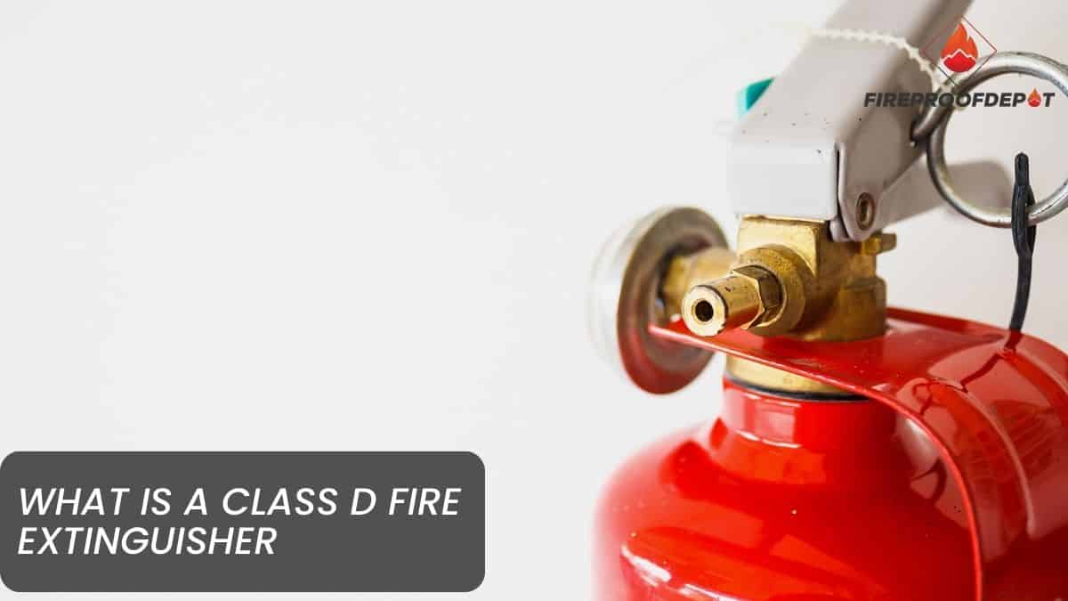 What Is a Class D Fire Extinguisher: Understanding In Detail ...